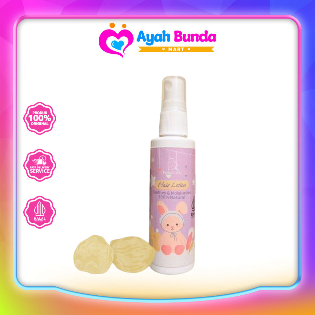 Jual Fora Baby Hair Lotion Kemiri Untuk Melebatkan Rambut 60ml | Ayah ...