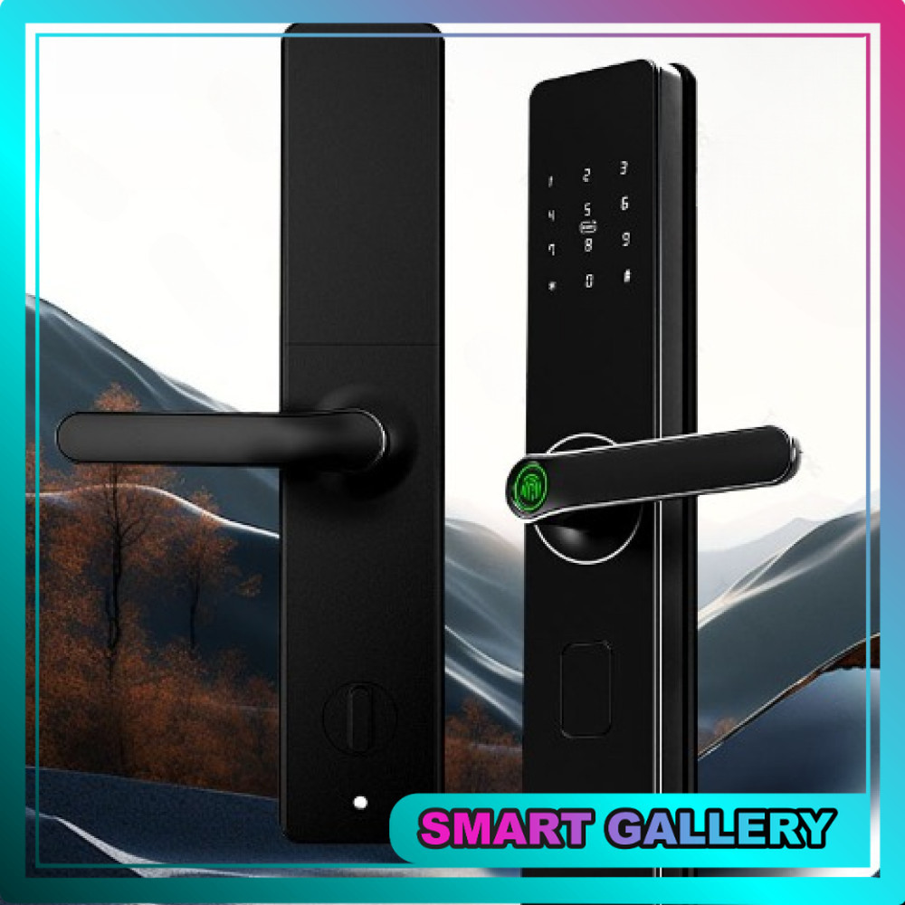 Jual Smart Door Lock Fingerprint Kunci Pintu Sidik Jari Password Card ...