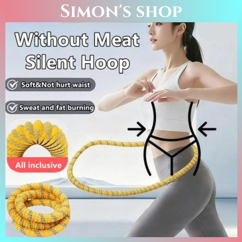 Jual Hula Hoop Silent Soft Lembut Untuk Pembakar Lemak Perut Olahraga ...