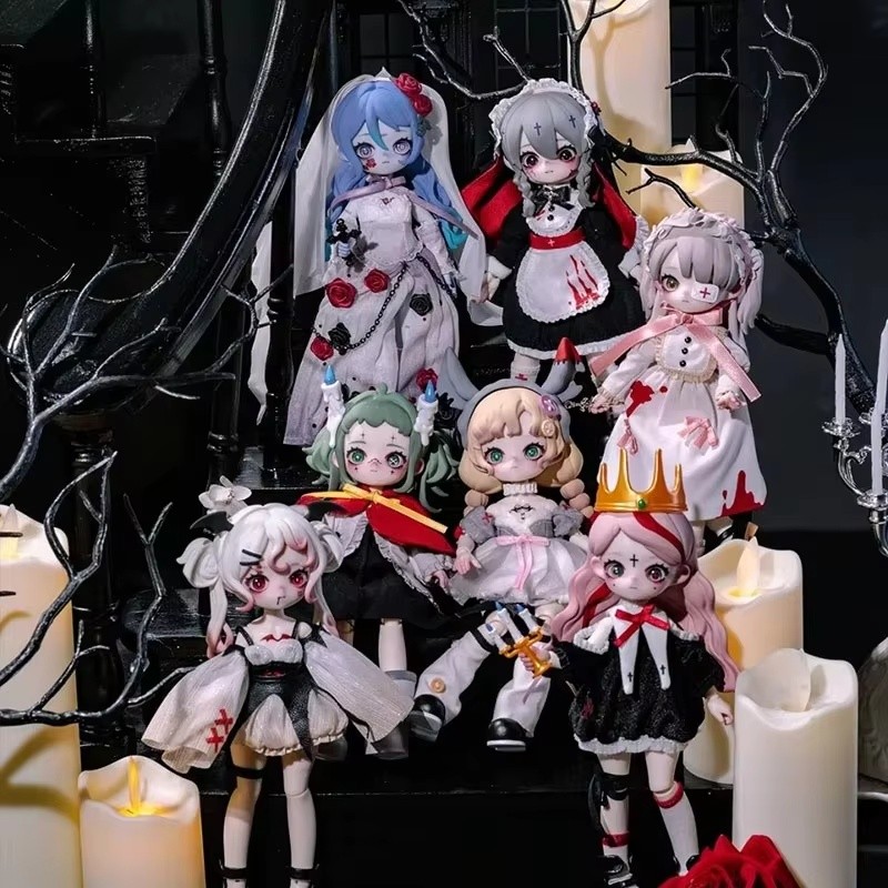 Jual Nyssa BJD Figurine Nightmare Series Trendy Blind Box Toy for Girls ...