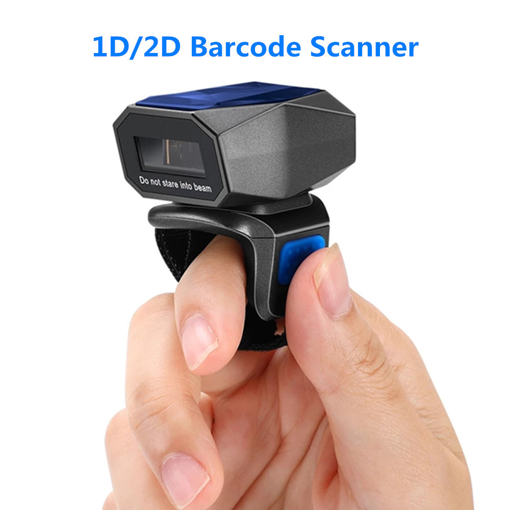Jual Eyoyo Wearable 1D Bluetooth Barcode Scanner Ring 2D QR Barcode ...