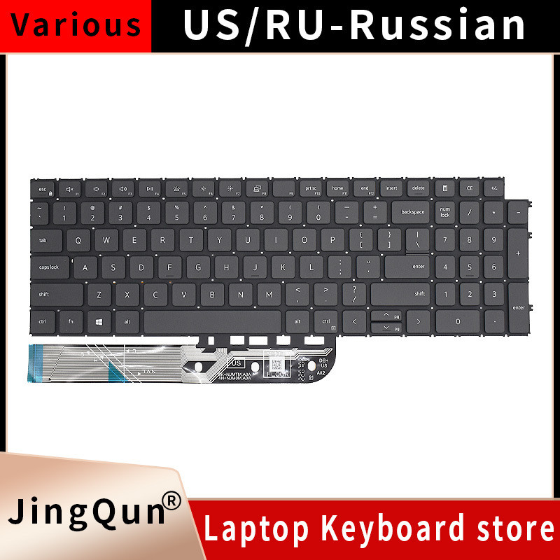 Jual NEW Brazil Spain Backlit Keyboard for Dell Latitude 3520 3530 ...