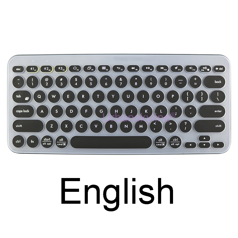 Jual K380 Keyboard Cover for Logitech K380 for Logi K380S Pebble Keys ...
