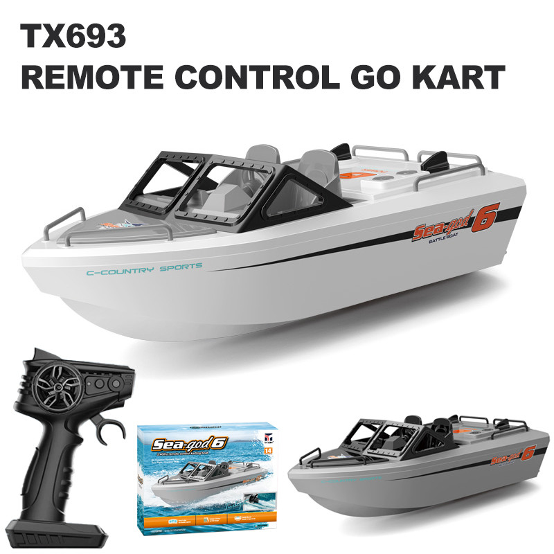 Jual 1/12 Rc Boat TX693 2.4G Remote Control Brushless Go Kart Vortex ...