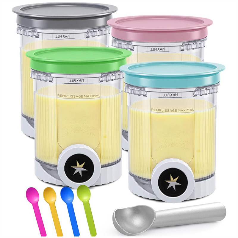 Jual ABLEFor Creami Pints For Ninja Swirl NC700 Series Creamer Ice ...