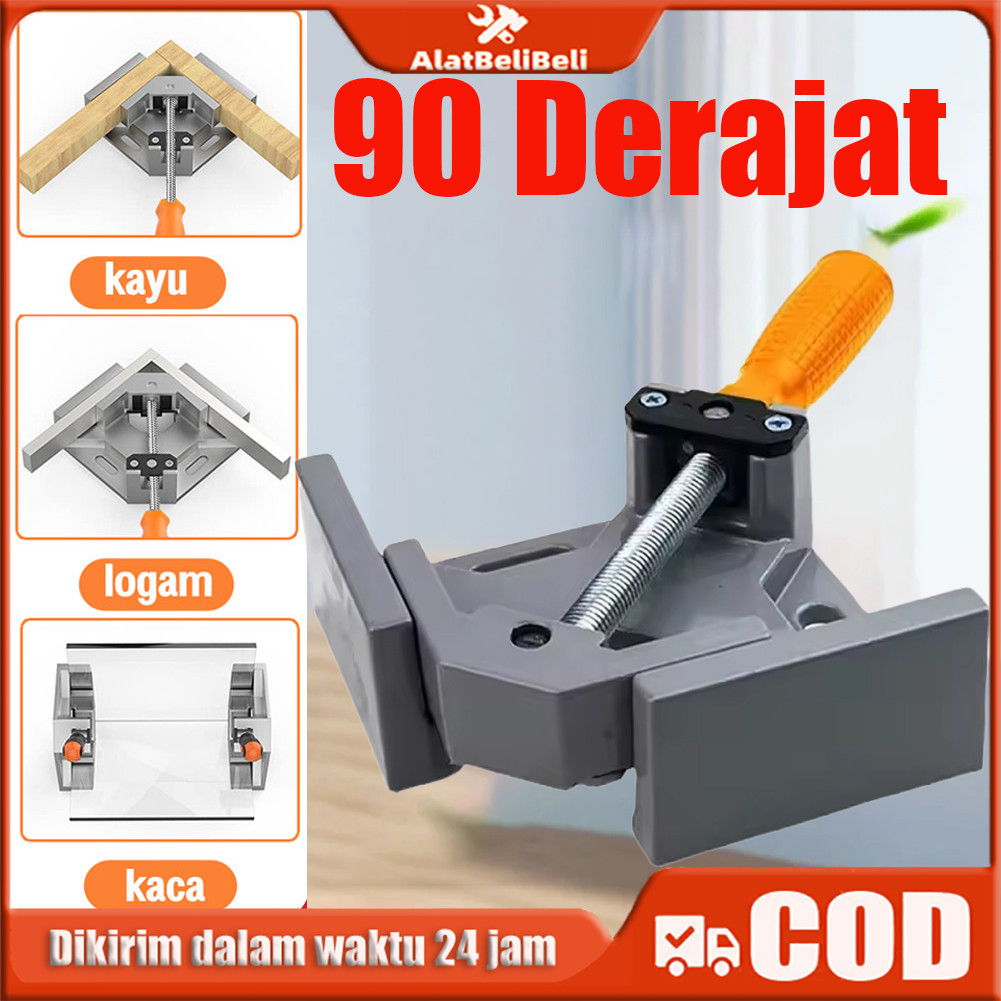 Jual Single Swing Jaw Corner Clamp Penjepit Sudut siku 90 derajat ...