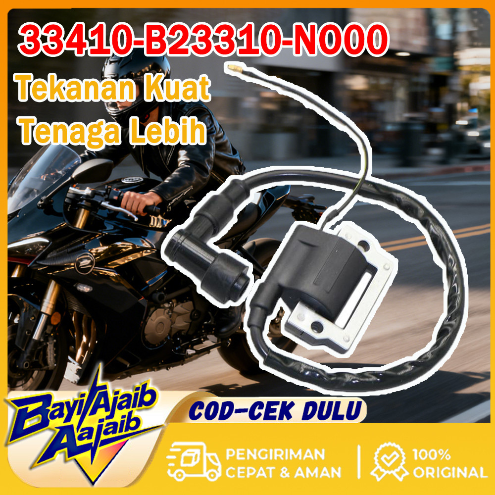 Jual Koil Pengapian Tegangan Tinggi Sepeda Motor A100 33410-B23310-N000 ...