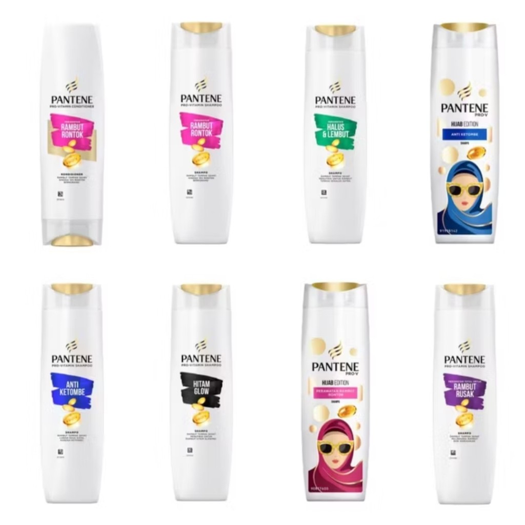 Jual Pantene Shampo Kemasan Botol PRO-V 160 ml | Shopee Indonesia