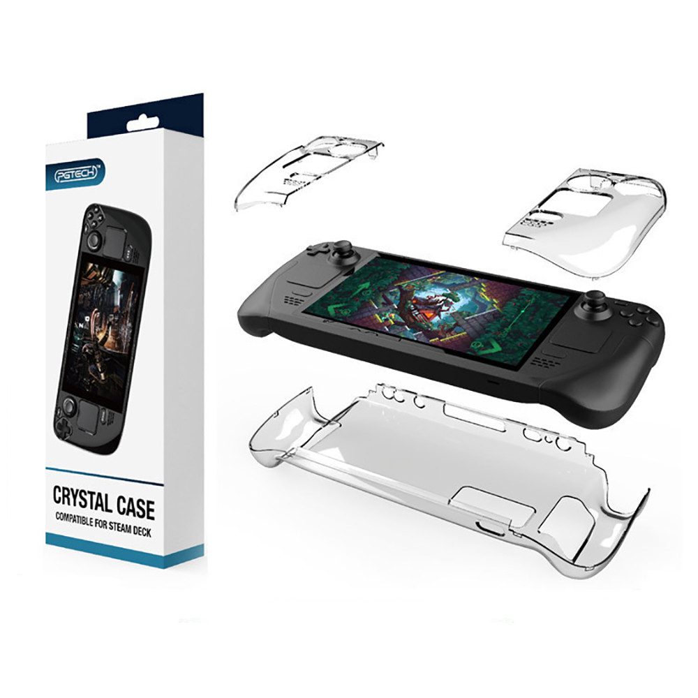 Jual Transparent Crystal Protective Case for Steam Deck OLED Split ...