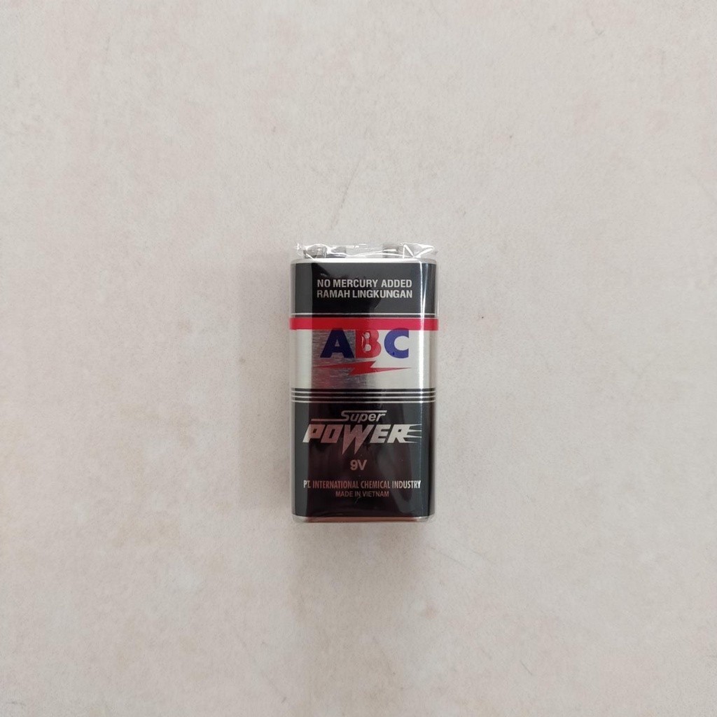Jual Baterai Kotak ABC Super Power 9 Volt - WSB | Shopee Indonesia