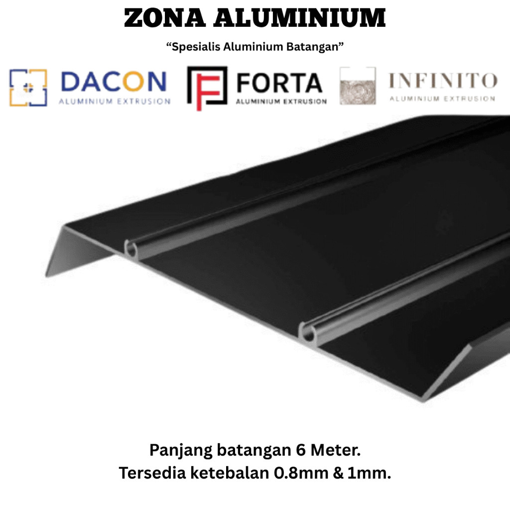 Jual DACON FORTA INFINITO Aluminium Batangan Jalusi 4 Inch | Shopee ...
