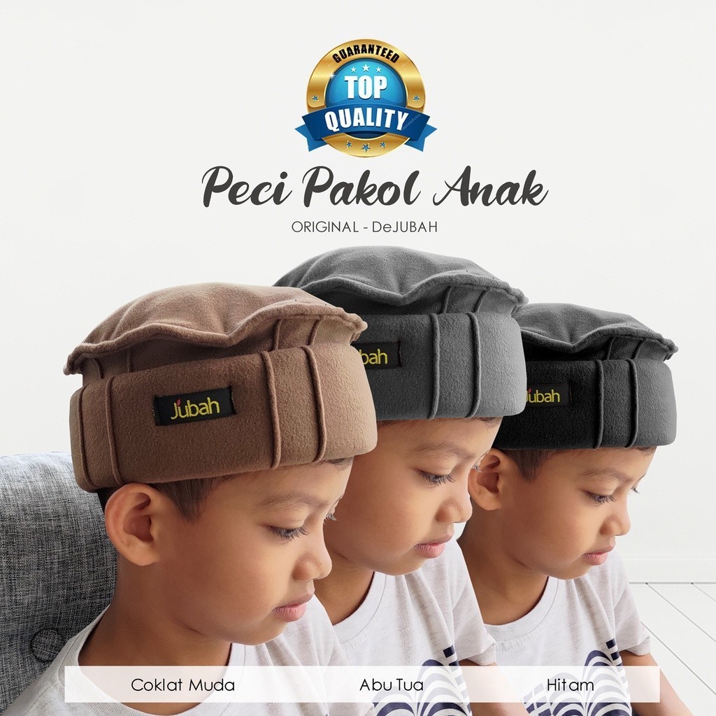 Jual Peci Pakol Anak / Peci Kopiah Anak / Peci Kekinian Pakol Ukuran ...