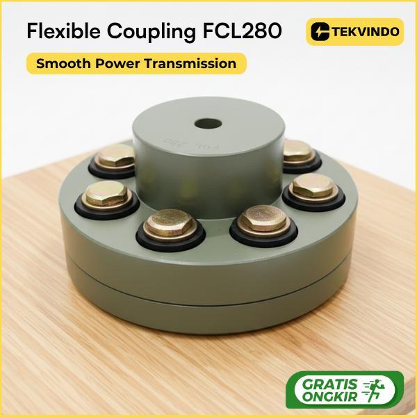 Jual Flexible Coupling FCL280 Kopling FCL 280 Coupler Pompa Mesin ...