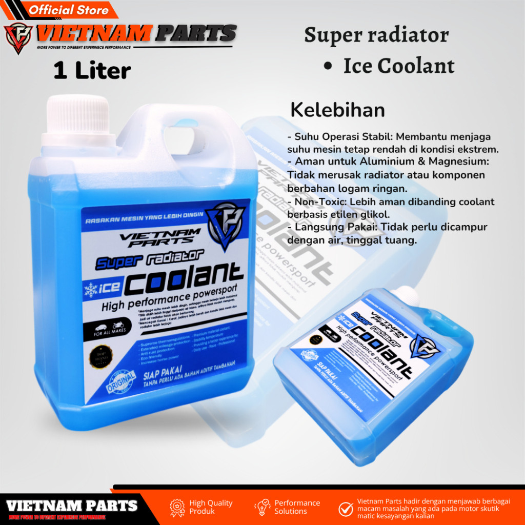 Jual Vietnam Parts Super Radiator Ice Coolant Air Radiator Motor Isi 1 ...