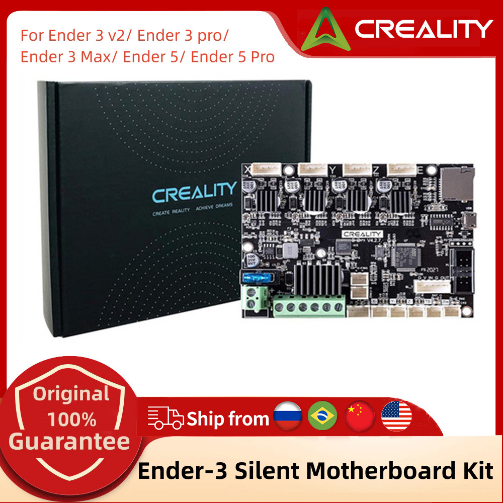 Jual CREALITY Ender 3 Silent Motherboard Kit Upgraded 32 Bit 3D Printer ...
