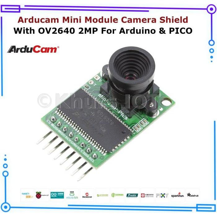 Jual Arducam Mini Camera Shield OV2640 2MP For Arduino & Raspberry Pi Pico 3S.electrical ...