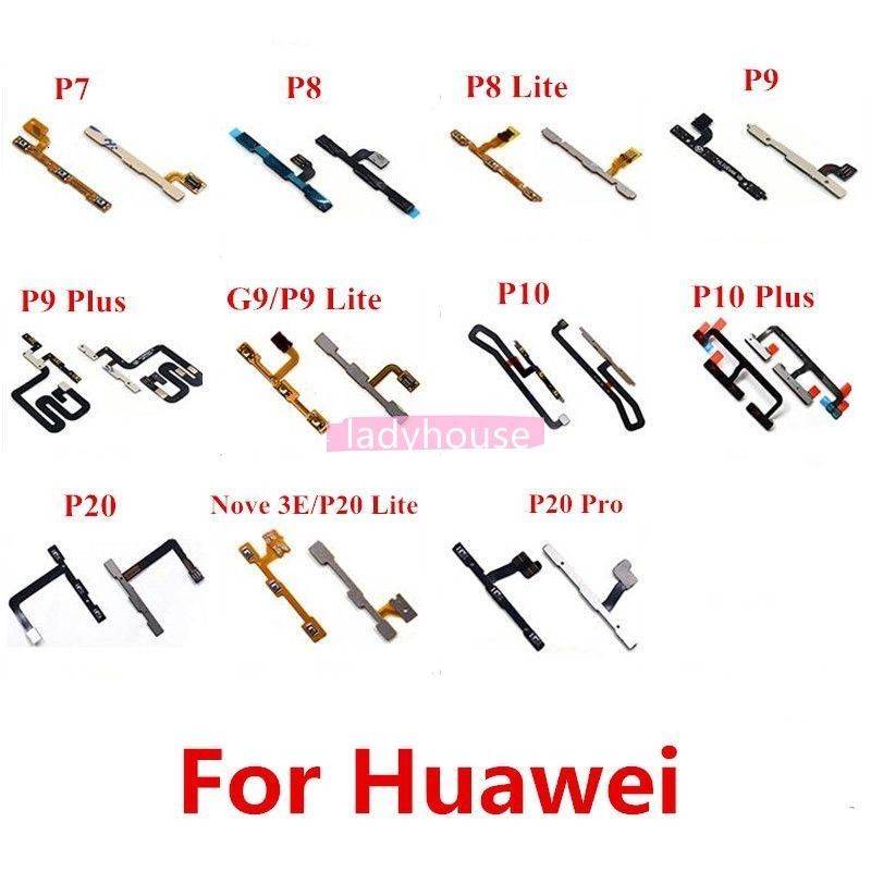 Jual New Power Volume Flex Cable For Huawei P7 P8 P9 P10 P20 Plus Lite ...