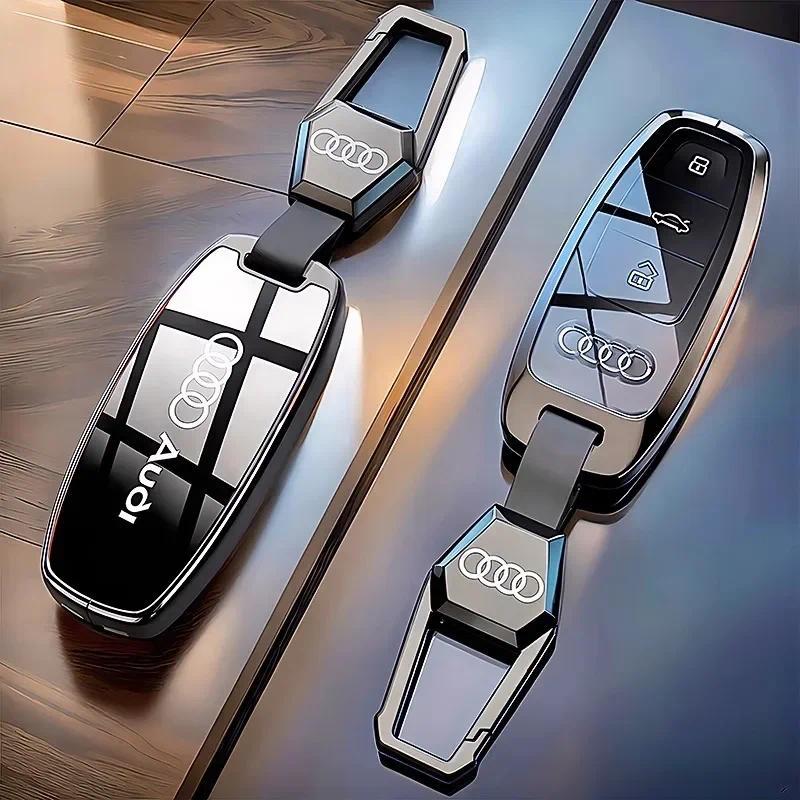 Jual Zinc Alloy Car Key Cover Key Case Key Fob Bag For Audi A1 A3 A4 8P ...