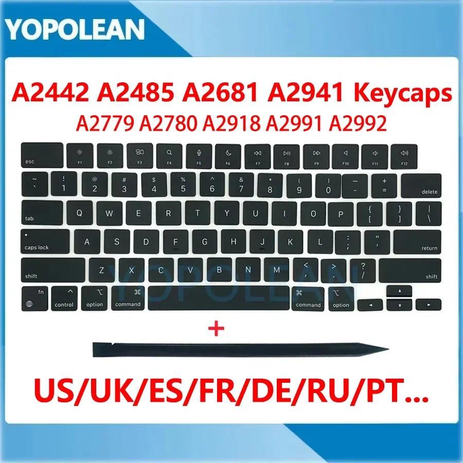 Jual A2442 A2485 A2681 A2941 A2779 A2992 Keycaps Keys For Macbook Pro ...