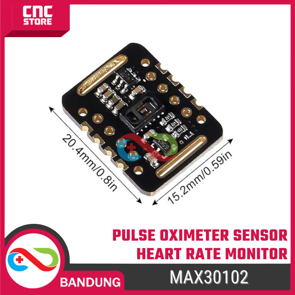 Jual Sensor MAX30102 Pulse Oximeter – Modul Heart Rate dan Detak ...
