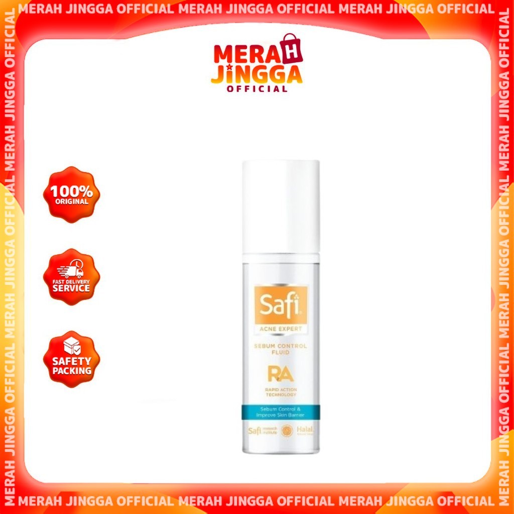 Jual Safi Acne Expert RA Sebum Control Fluid Toner Jerawat 100gr ...