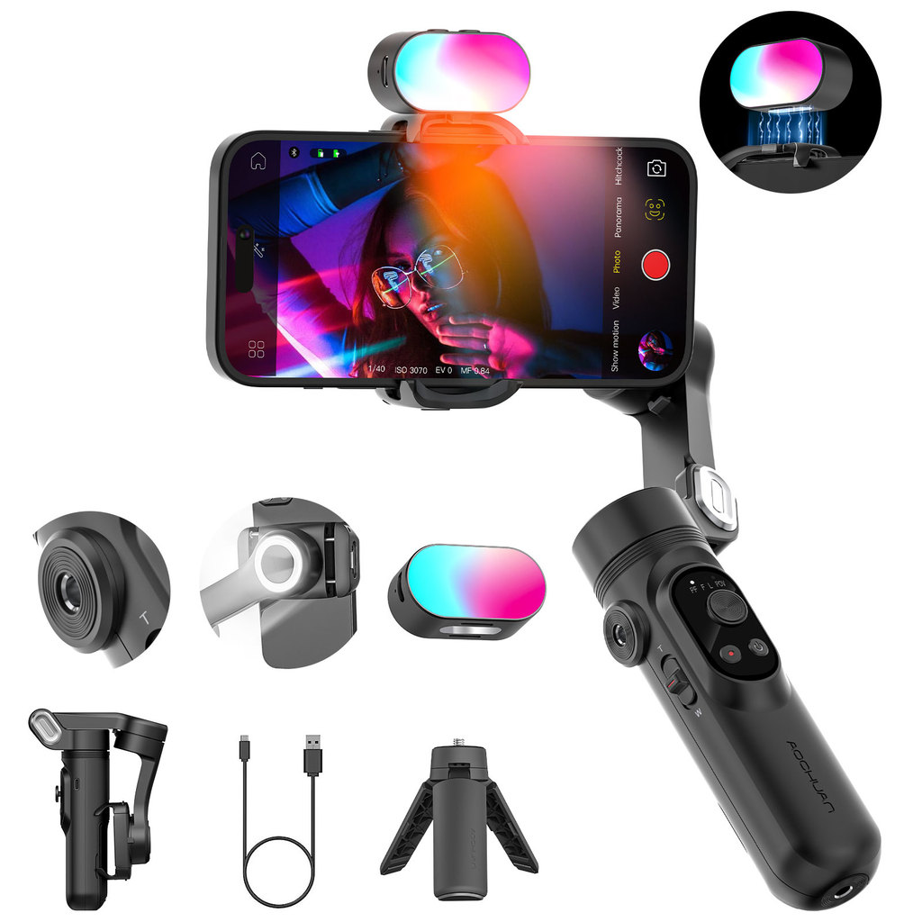 Jual Gimbal Stabilizer for Smartphone Light Face Tracking Inception ...