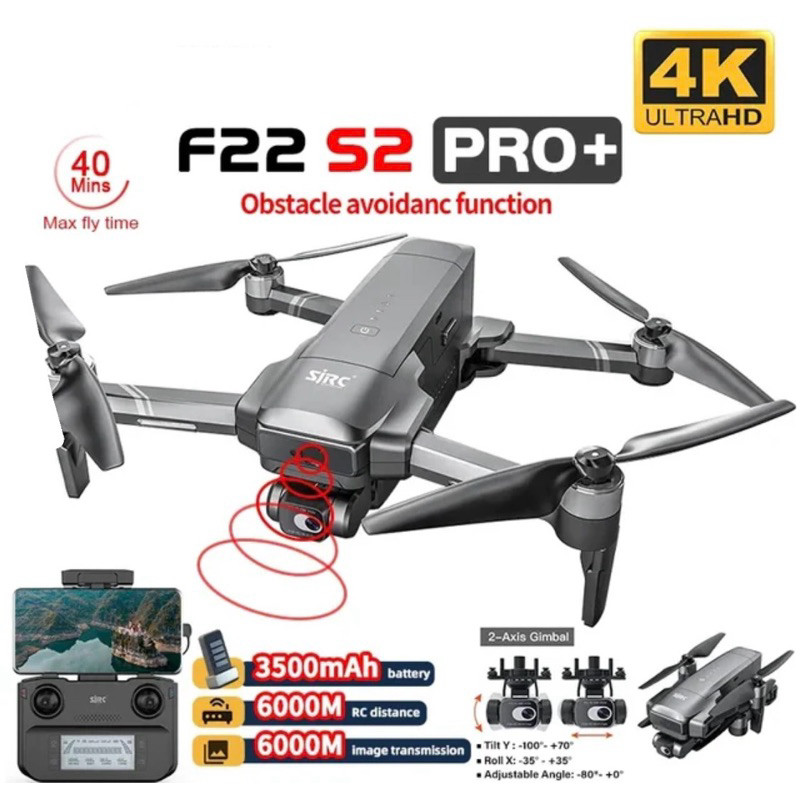 Jual !!! DRONE SJRC F22 S2 Pro+ F22 S3 Pro F11S Pro+ F22S F5S Pro+ F22 ...