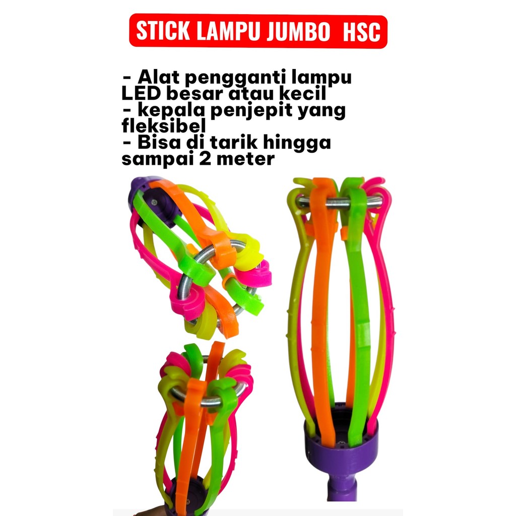 Jual STICK LAMPU JUMBO HSC / Tongkat Pengganti Bola LED / Stik Lampu ...