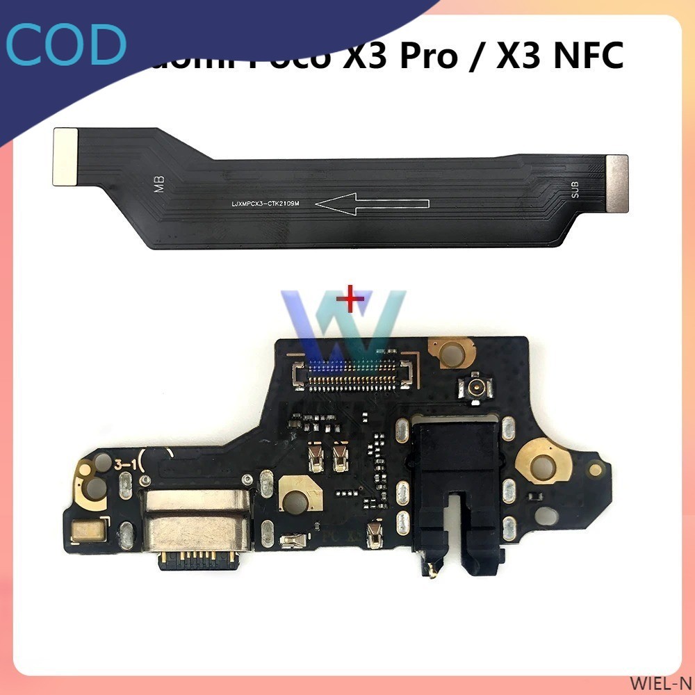 Jual For Xiaomi Poco X3 X3 Pro CUSB Power Charging Board Connector Port ...