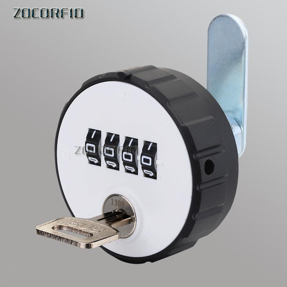 Jual 4 Mechanical git Combination Cam Lock Password Lock Mailbox ...