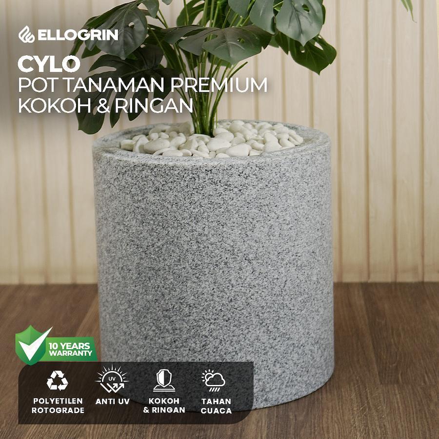 Jual Cylo Planter Ellogrin | Pot Bunga Silinder Besar Premium | Pot ...
