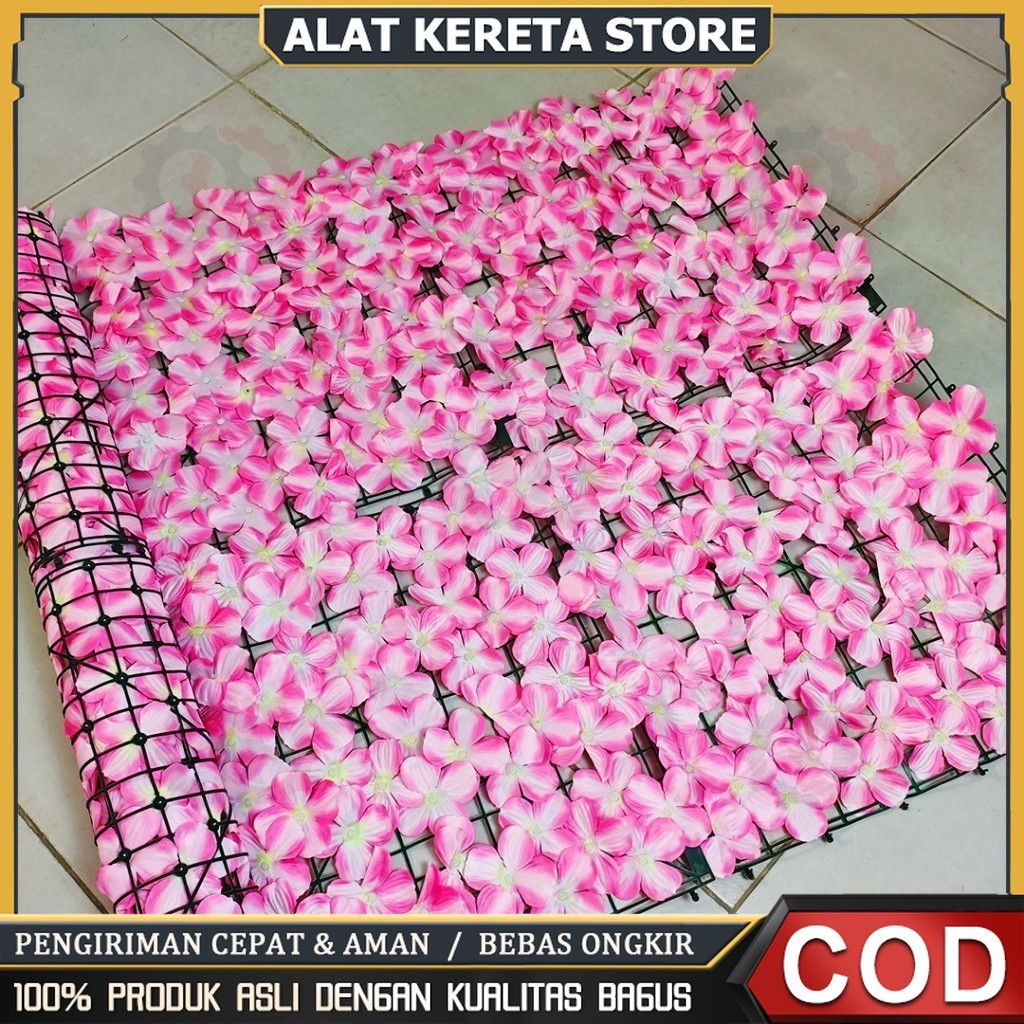 Jual UNICO Bunga Rambat Sintetis Roll 3 meter x 0.5 meter Rumput Daun ...