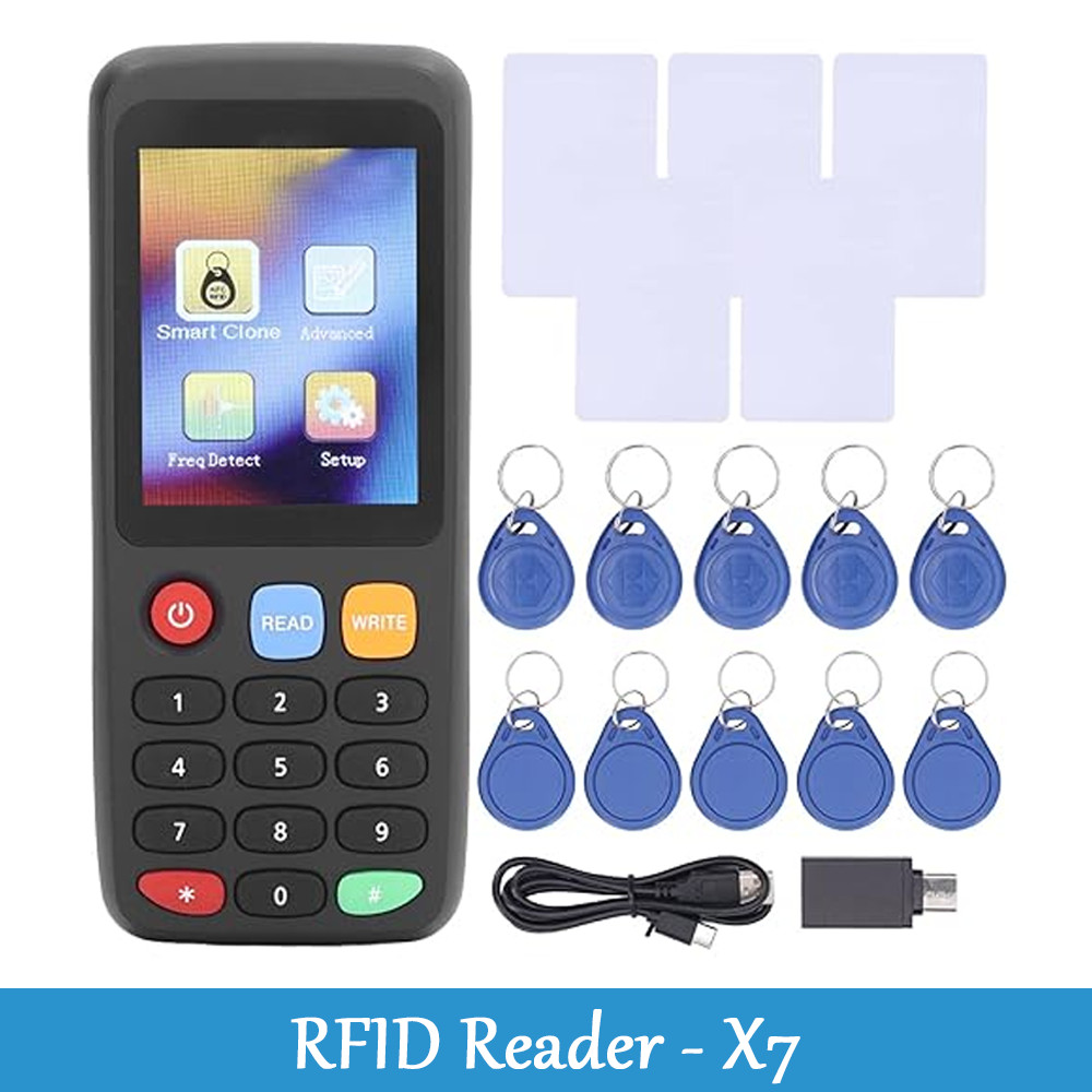 Jual X7 Smart Chip Reader IC ID Clone Copier RFID Token Duplicator ...