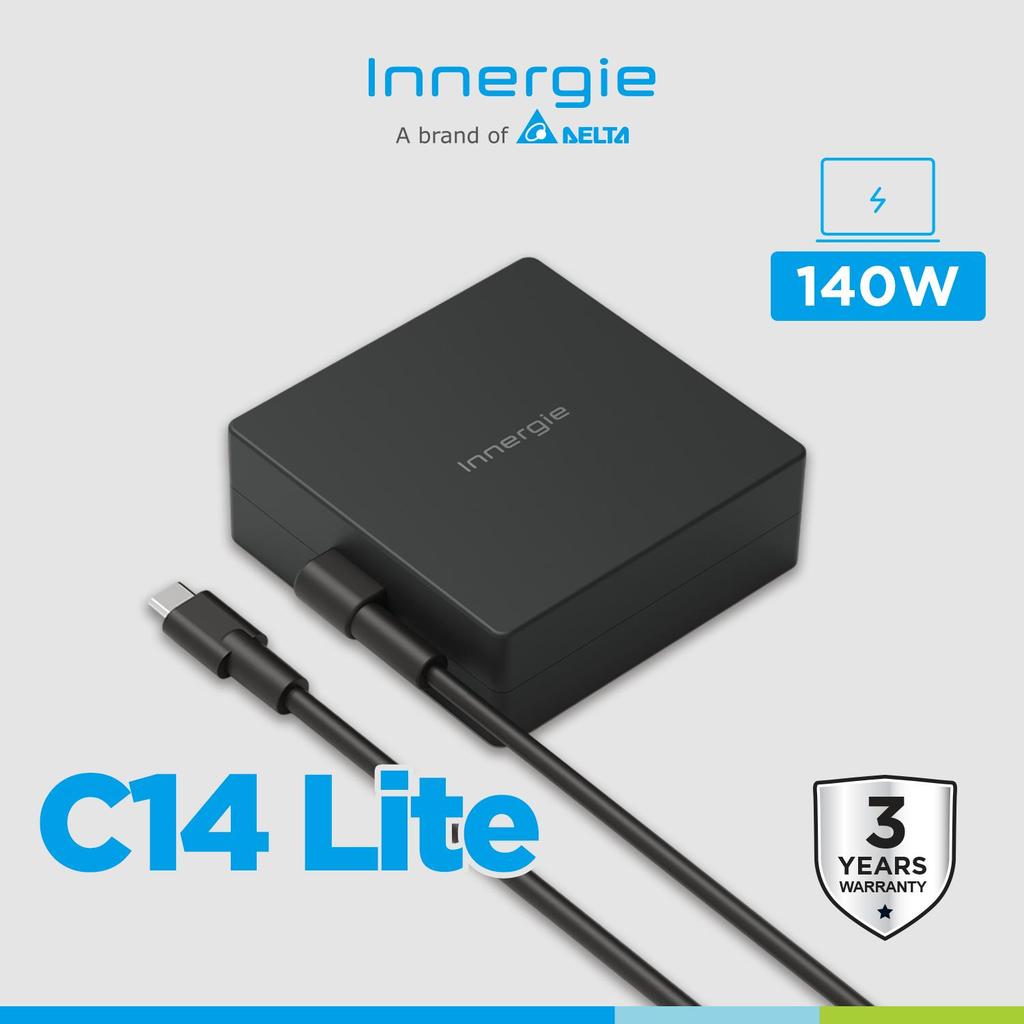 Jual Innergie C14 Lite Pro Charger Laptop USB-C PD 3.1 140W Universal ...