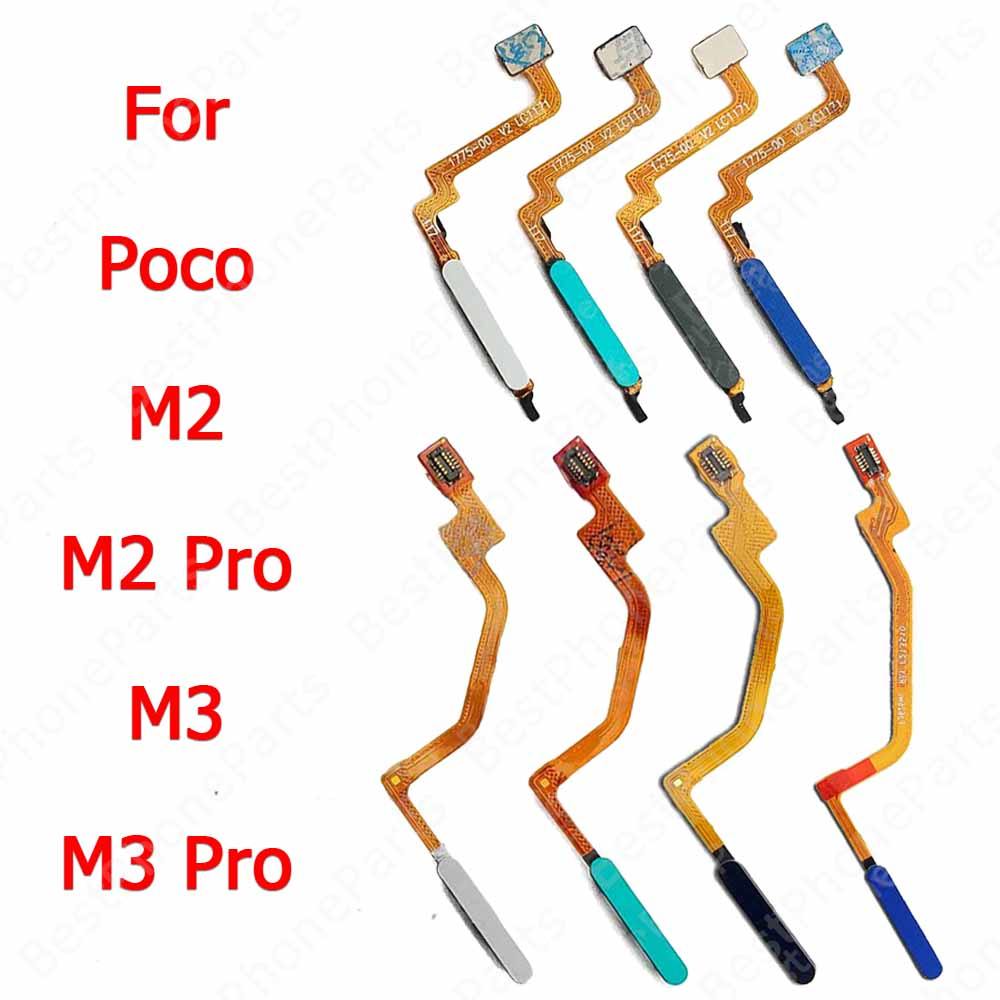 Jual Home Button Fingerprint Sensor For Xiaomi Mi Poco M2 M3 Pro 5G ...