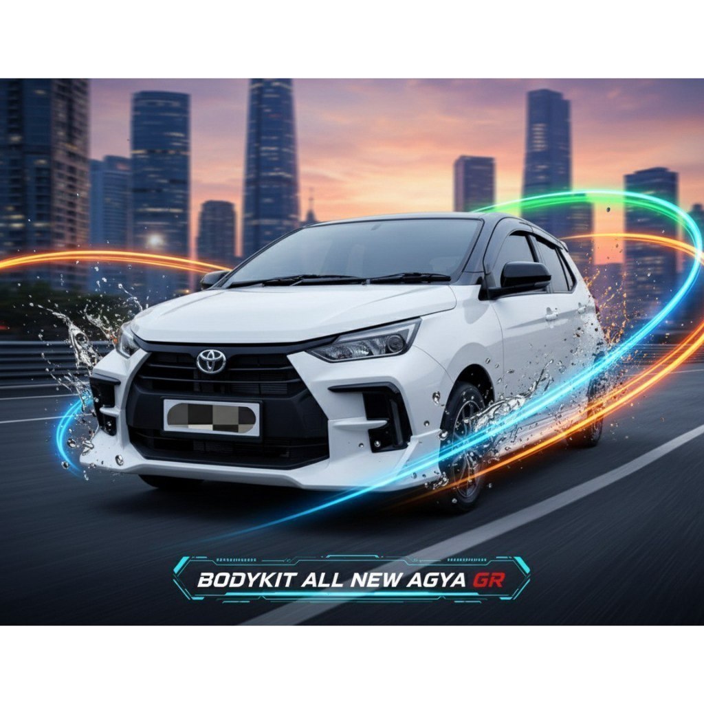 Jual bemper bodykit Toyota Agya GR 2023-2026 BODY KIT ALL NEW AGYA GR ...