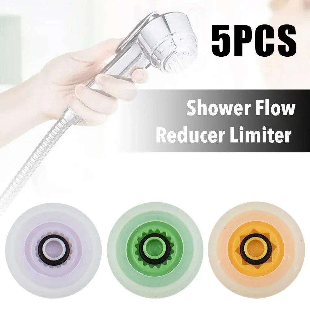 Jual 5pcs Shower Flow Reducer Limiter Set Water Saving 4, 6, 7, 9LMin ...