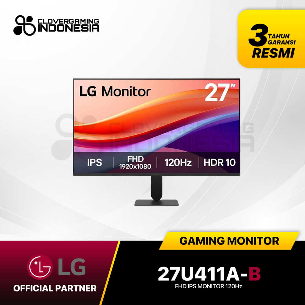 Jual LG 27-inch IPS Full HD 120Hz monitor with 4-side virtually ...