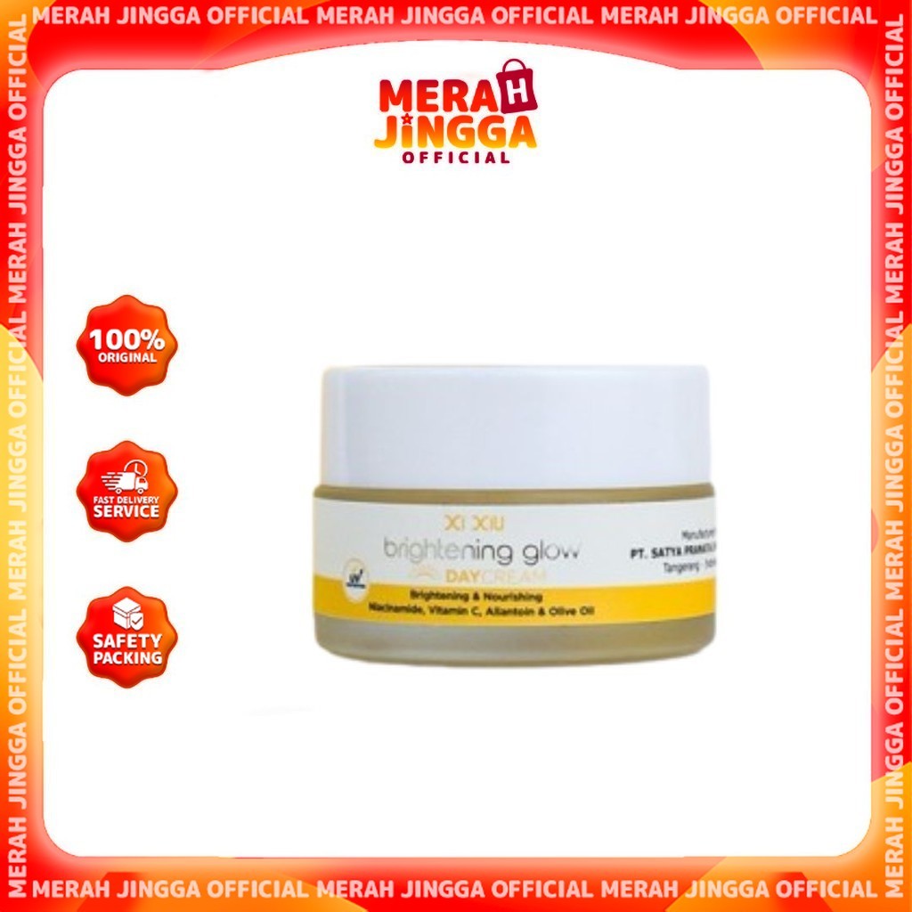 Jual Xi Xiu Brightening Glow Day Cream xixiu 15gr | Merah Jingga ...