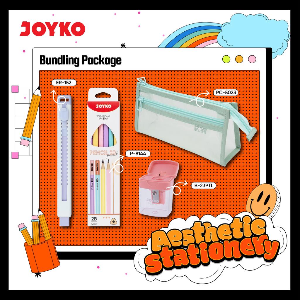 Jual JOYKO Paket Bundling Alat Tulis Aesthetic Stationery | Shopee ...