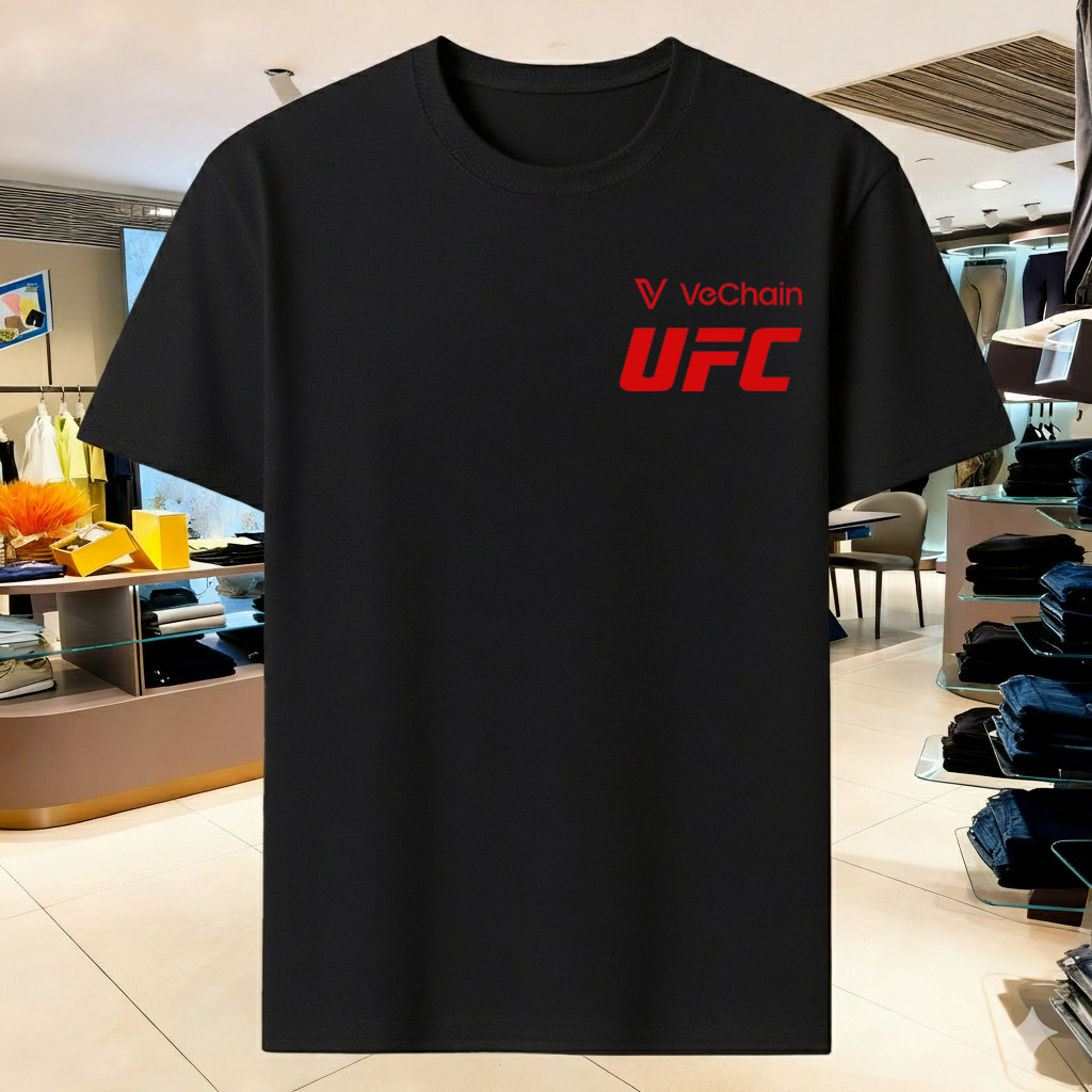 Jual Kaos Pria Vechain UFC 322 Original, menampilkan logo Ultimate ...