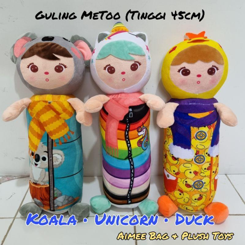 Jual Boneka Guling MeToo/Me Too Unicorn Koala Duck Cat Panda 45 cm | H5 ...