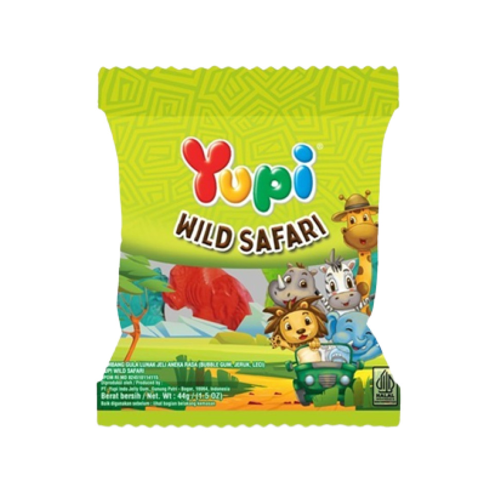 Jual Yupi Permen Wild Safari 44 gr | Shopee Indonesia