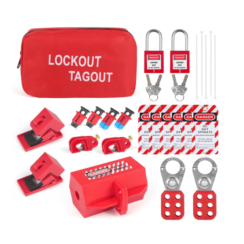 Jual Lockout Tagout Kit Safety Lockout Padlocks Loto Hasps Lockout ...