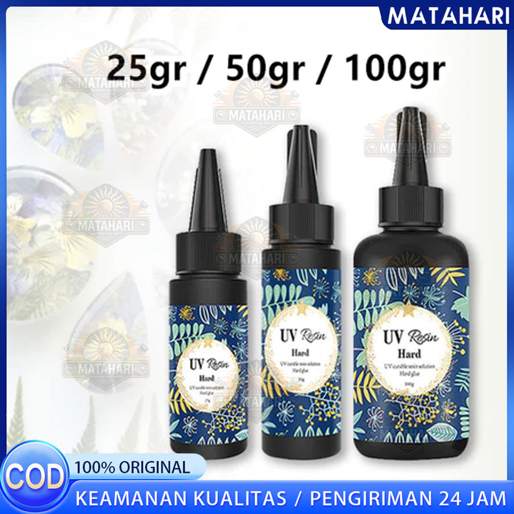 Jual Resin UV Bening/DIY Resin Clear/UV Resin Hard/Resin Ultraviolet ...