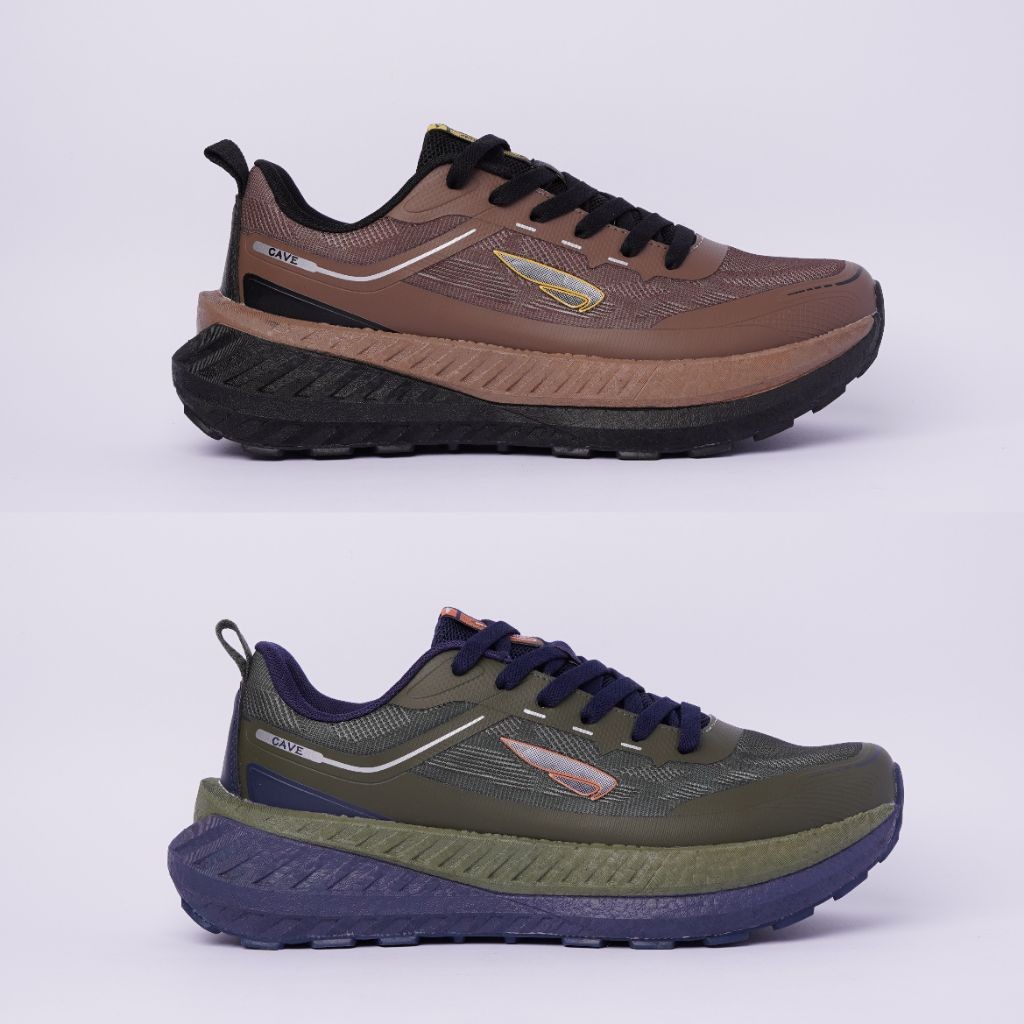 Jual Phoenix Sepatu lari/Running trail original CAVE - COKLAT MUDA ...