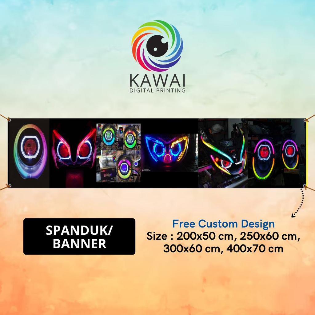 Jual SPANDUK BANNER Aneka Lampu Bermacam-Macam MMT Spanduk Custom ...