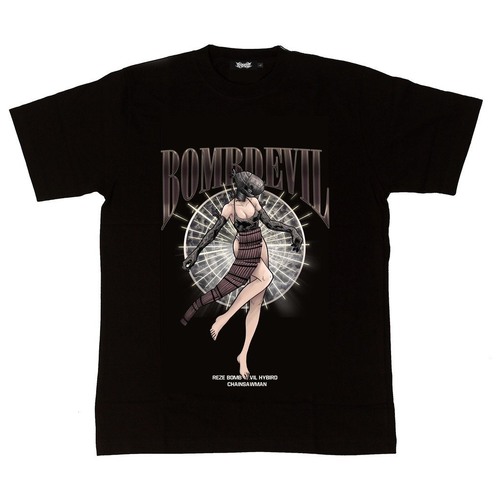 Jual (Asli) Animood - Tshirt Reze Bomb Devil Chainsaw Man Collection ...