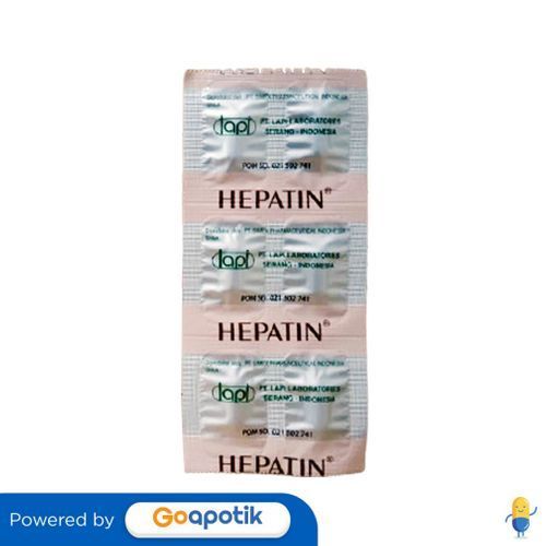 Jual Hepatin Strip Isi 6 Kaplet | Shopee Indonesia