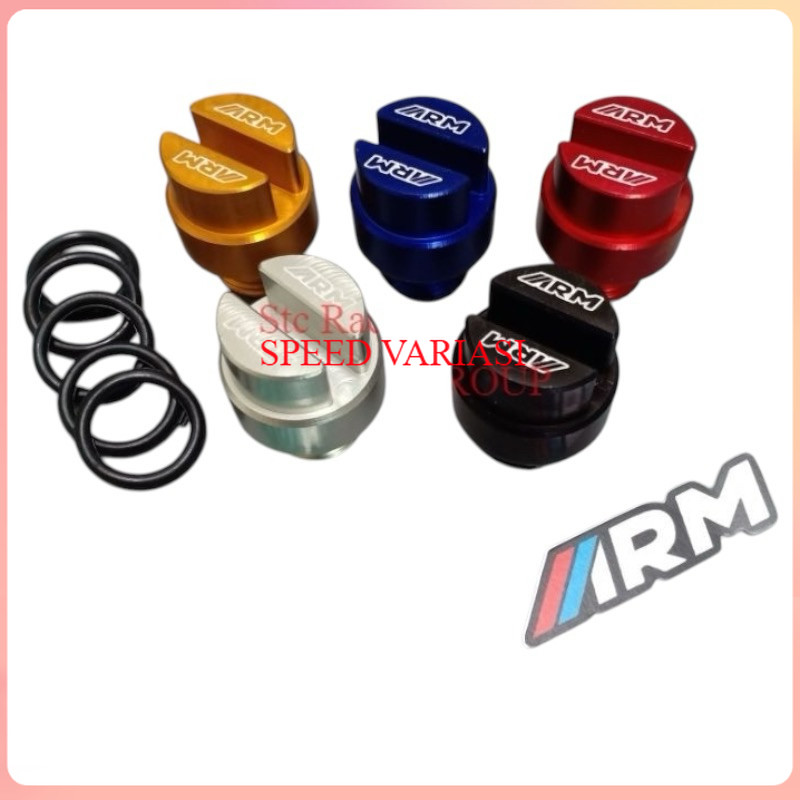 Jual Tutup Oli Mesin Universal ARM Full CNC Yamaha Aerox Nmax Lexi ...